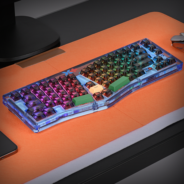 X+ Vickyboard Ergonomic Cross-radial Keyboard Description - x-plus.store