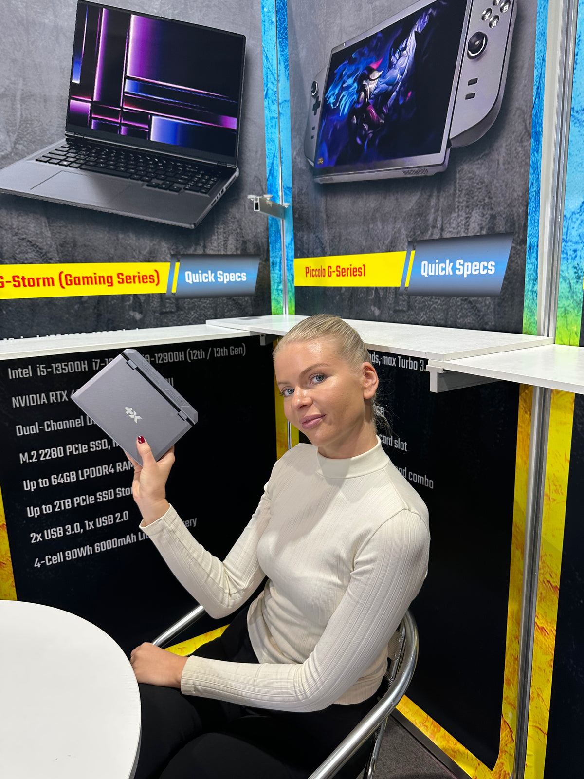 7-inch Laptop - 7" N100 2n1 Netbook 16GB DDR + 512GB SSD - Piccolo ...